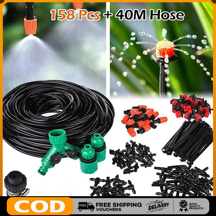 40M drip irrigation system garden plant automatic watering kit with ...