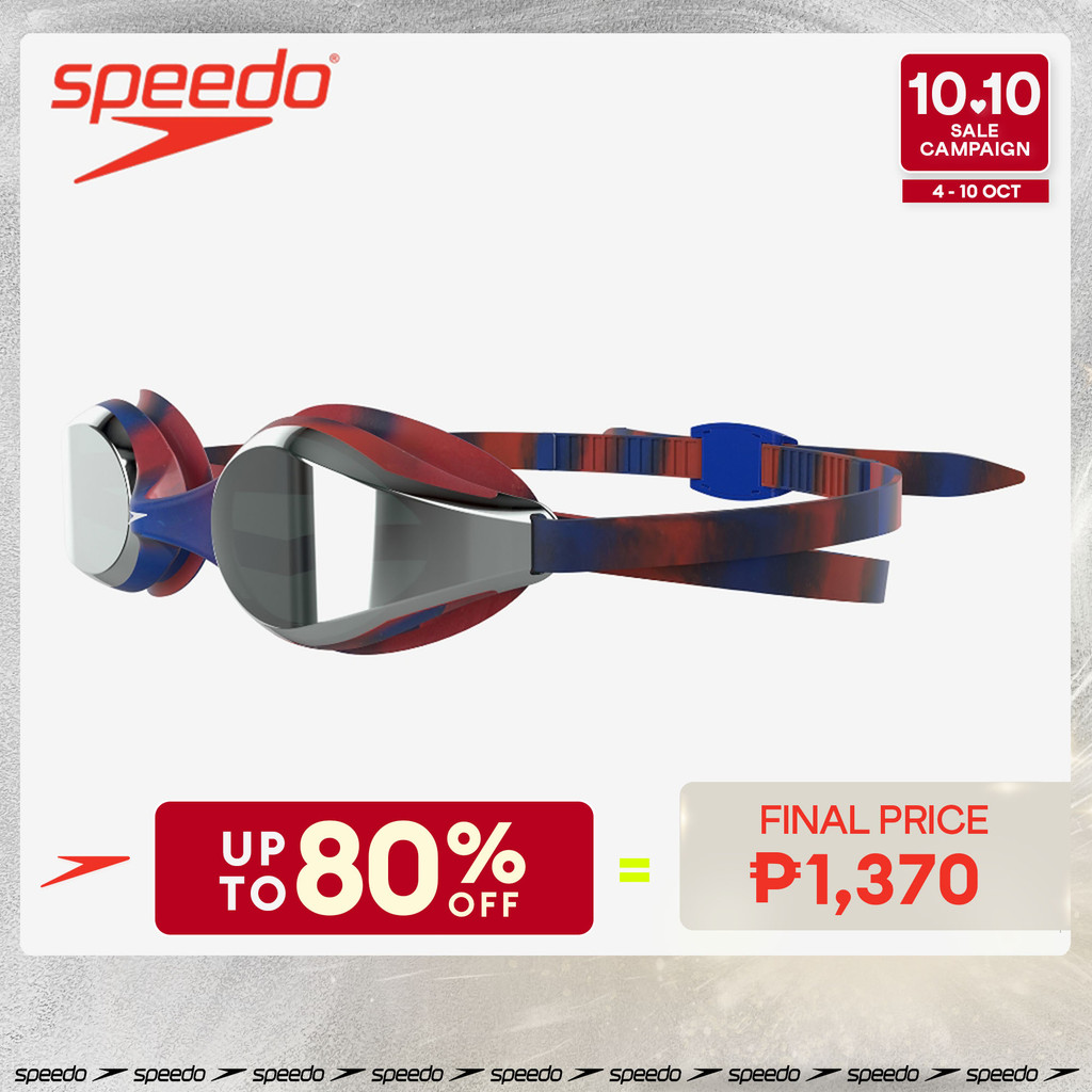 Speedo Men & Women's Goggles - Hyper Flyer Mirror - Blue - 8-7750316411 ...
