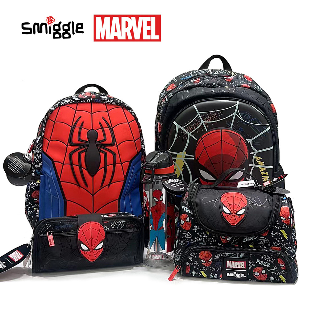 MARVEL Spider-Man Backpack for Children Smiggle Wheel Schoolbag ...