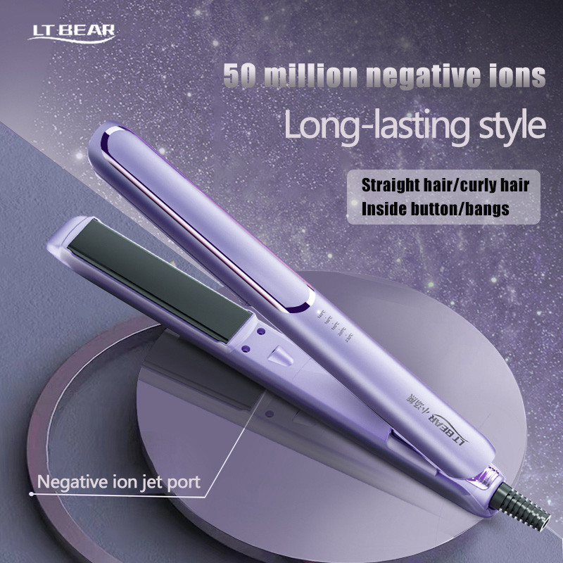 AGM Hair Iron Straightener Original For Rebond Wide Plates Hair Flat ...