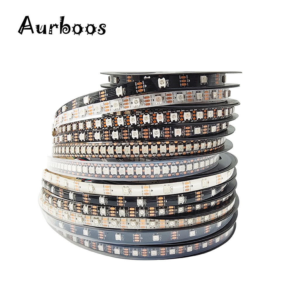 5V WS2812B WS2812 Digital Flexible Individually Addressable Pixel Led ...