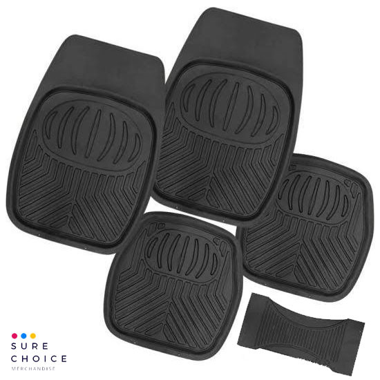 Premium Quality Heavy Duty Rubber Floor Mats / Car Matting for Sedan ...