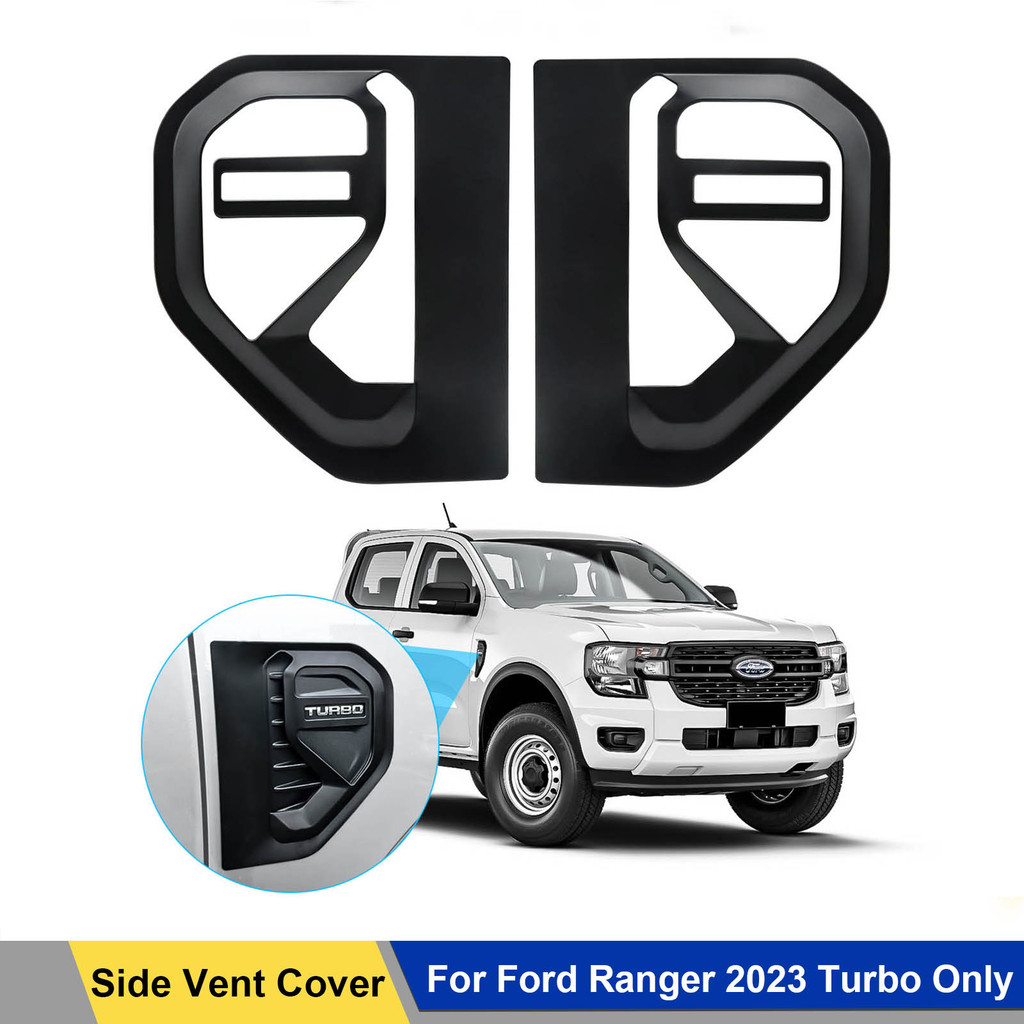 ☾Door Side Vent Cover Trim Guard For Ford Ranger T9 2023 2024 Wildtrak ...