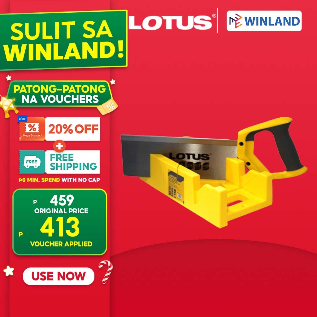 Lotus by Winland Miter Box W/12" Mitre and Back Saw Lagari SET ...