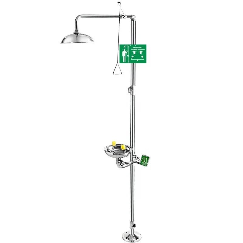 Emergency Shower Eye Wash Combination Eyewash station eye wash station ...