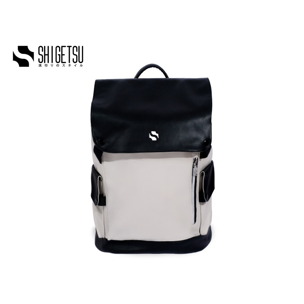Shigetsu Leather Backpack Collection for Men Bag for School | Shopee ...