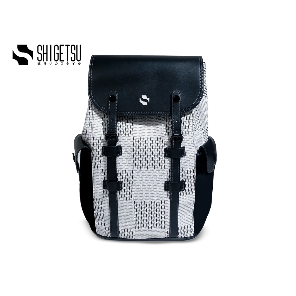 Shigetsu Leather Backpack Collection for Men Bag for School | Shopee ...