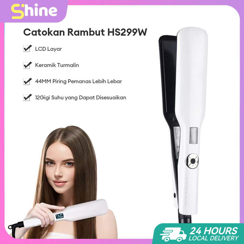 Wide Plates Hair Iron Straightener Original for Rebond Flat Iron for ...