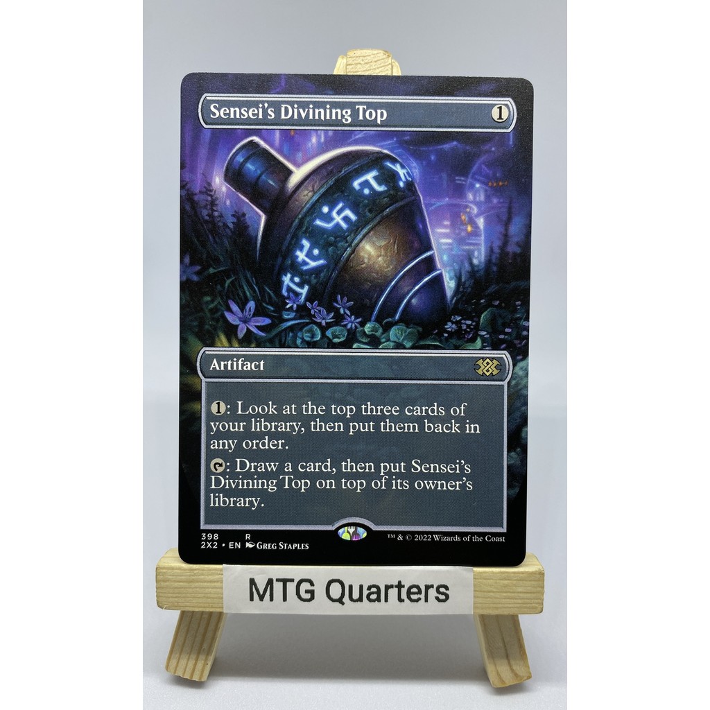 Pr0xy Card - Sensei's Divining Top #398 (Borderless) | Double Masters ...