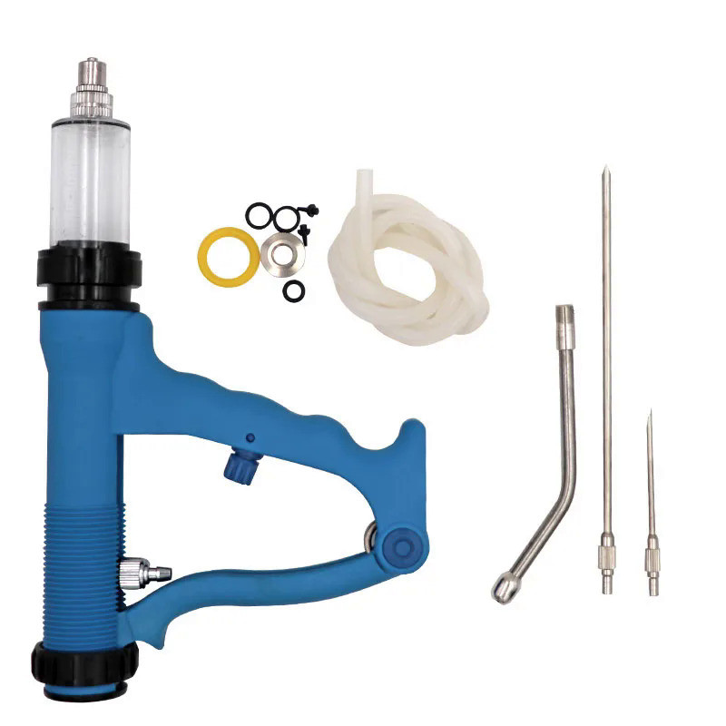 Continuous Feeding Medicine Syringe Veterinary Adjustable Feeder Dosing ...