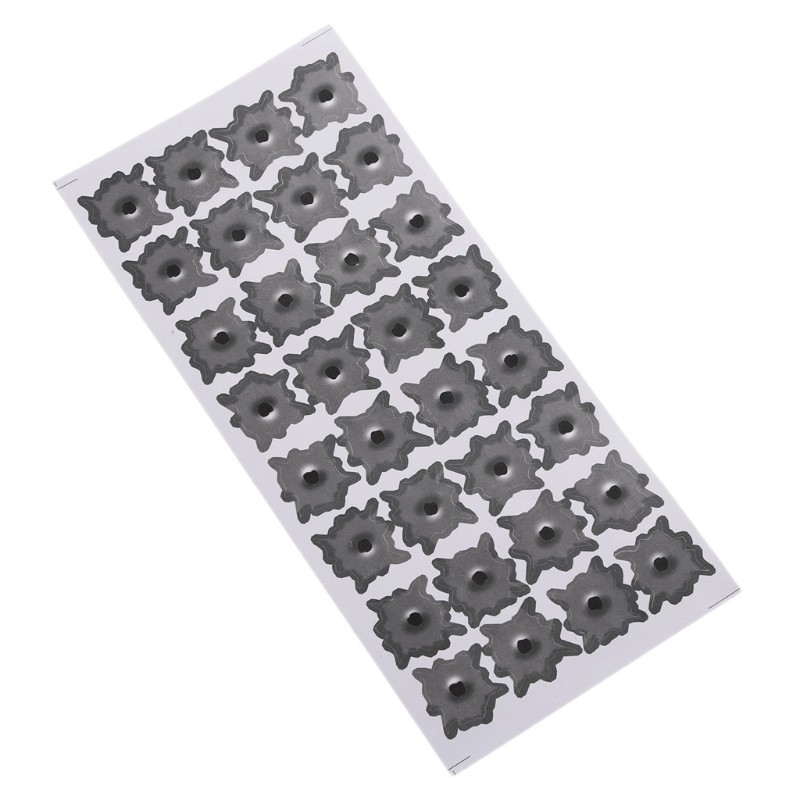 ☂QM82 Bullet Hole Waterproof Sticker Body Decals Fun Decals with 3D ...