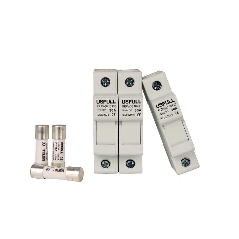 USFULL IP20 1Pole DC Fuse with light 15A 1000V PV array dc fuse with ...