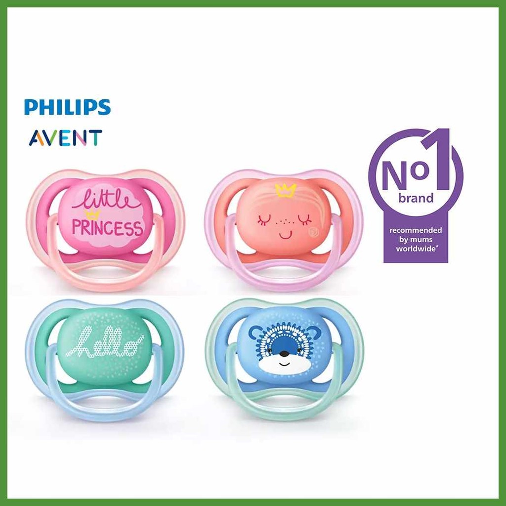 Philips&mu$AVENT+wT.6-18m(yK|Ultra=Sz|Air=ve|Pacifier,=u|2-pack ...