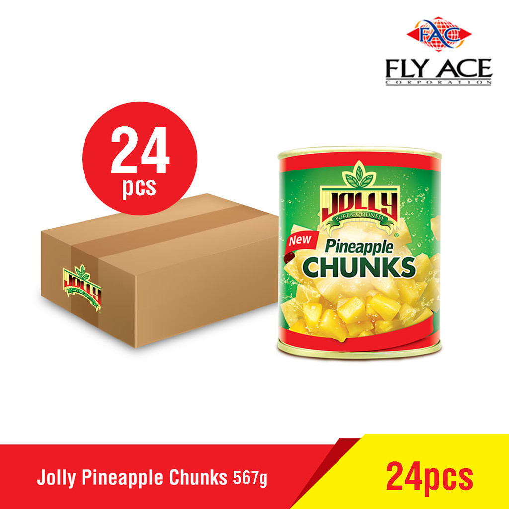 Jolly Pineapple Chunks 567g x 24 | Shopee Philippines