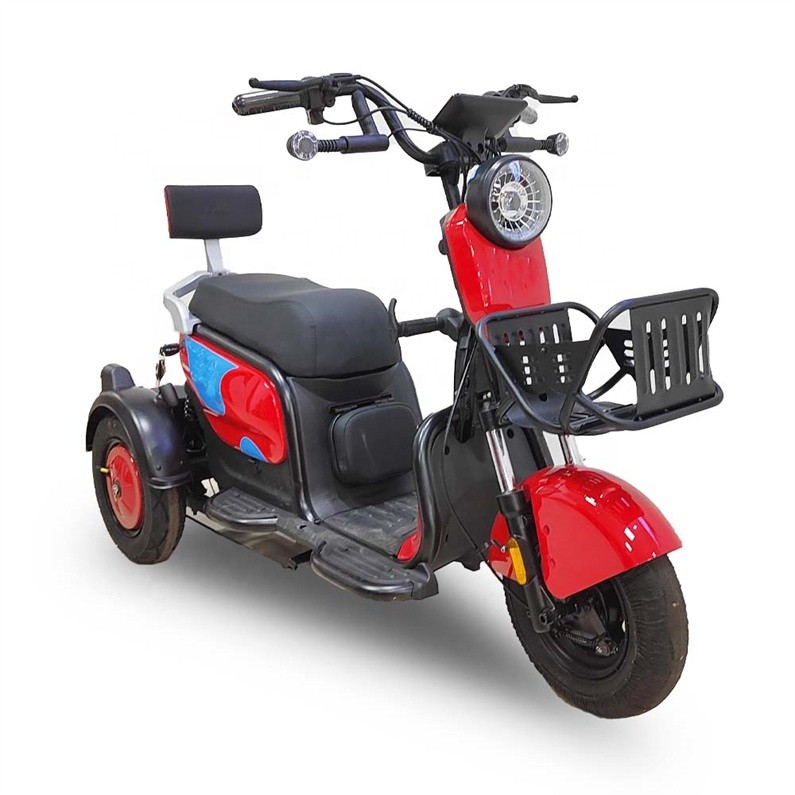 Strong easy ride Cargo 3 Wheel Motorized Bike electric tricycle for ...