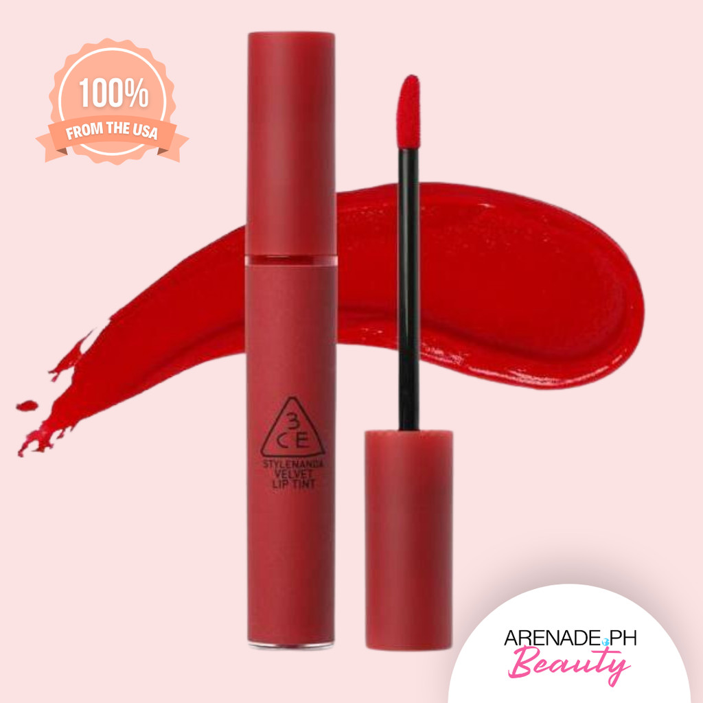 AUTHENTIC 3CE Stylenanda Velvet Lip Tint (1 Count) | Shopee Philippines