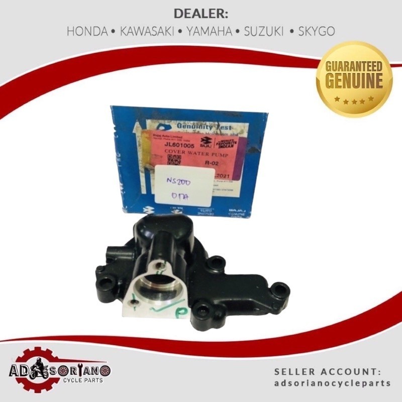 KAWASAKI ROUSER NS200 RS200 DOMINAR 400 WATER PUMP COVER JL601005 ...
