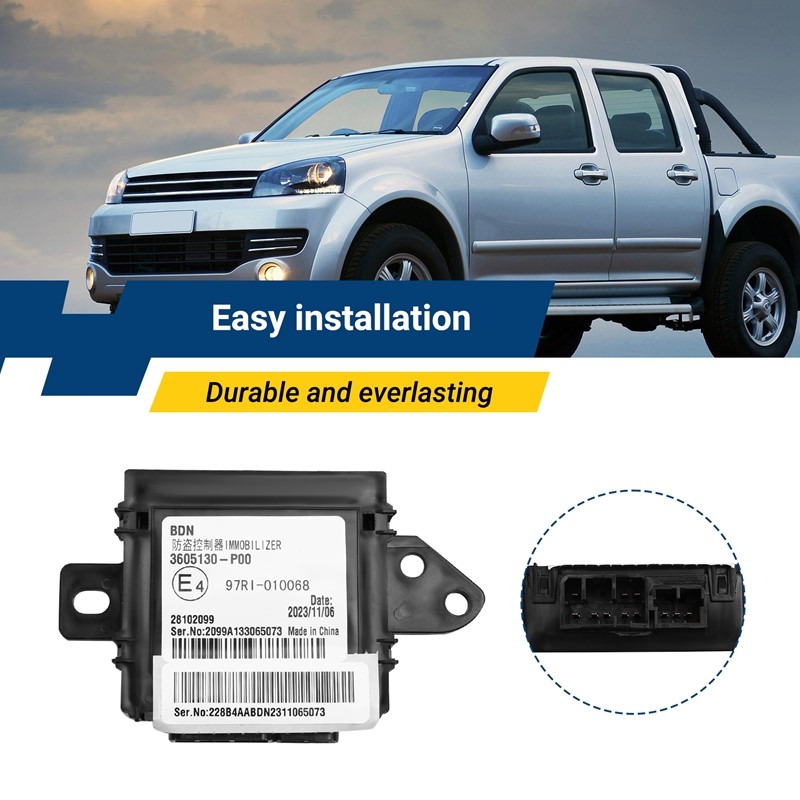 ☂3605130-P00 Car Anti-Theft Controller ECU For Great Wall WINGLE 3 ...