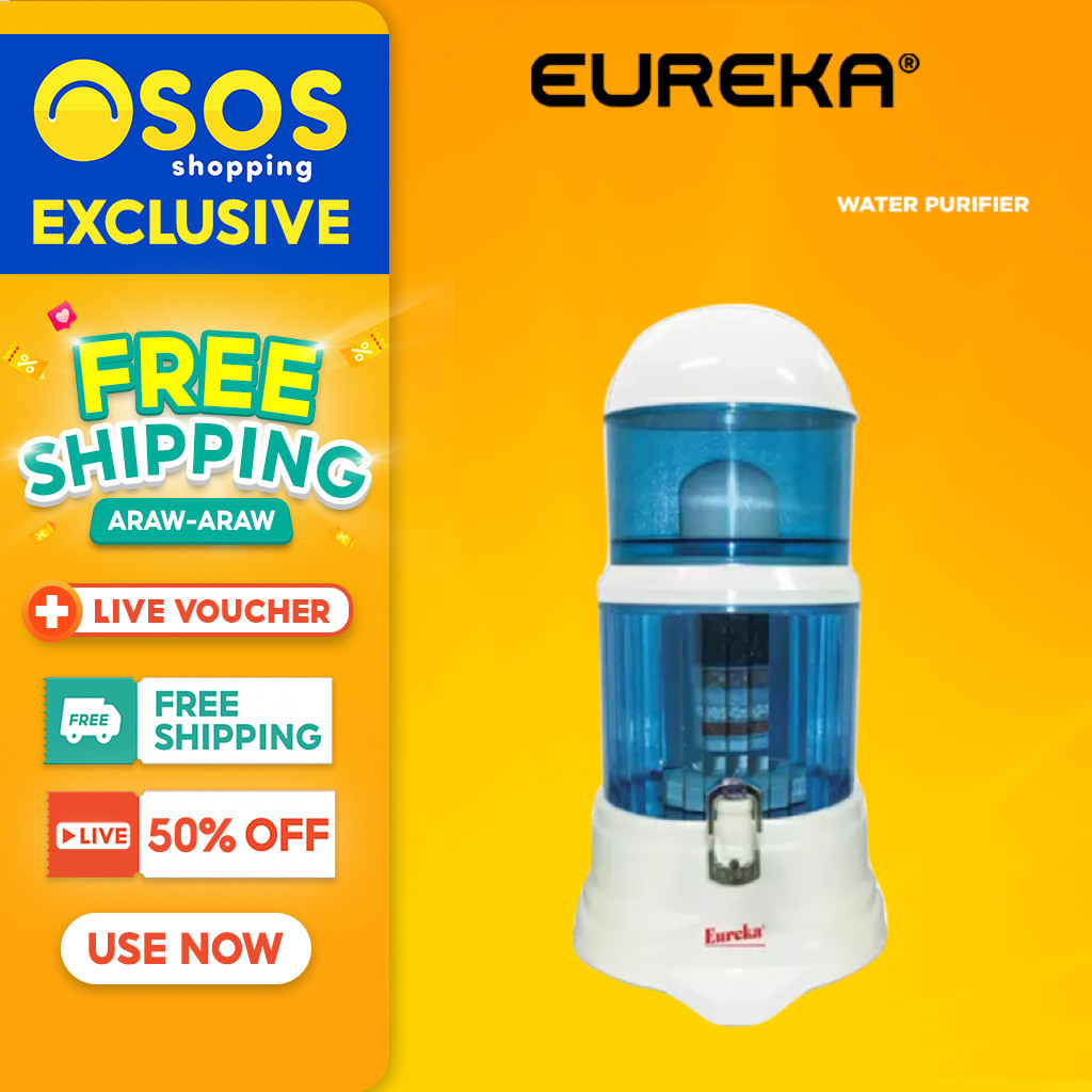 EUREKA Original Bio Fresh Water Purifier (5 Step Filtration system ...