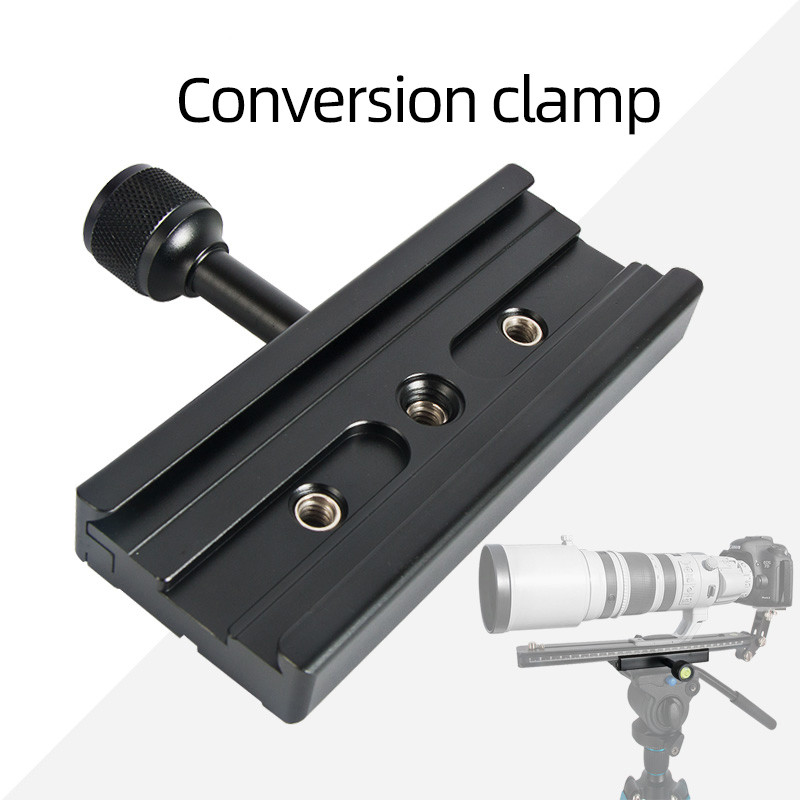 유Camera Clamp Lens Support Quick Release Long Plate Clamp Mount Bracket ...