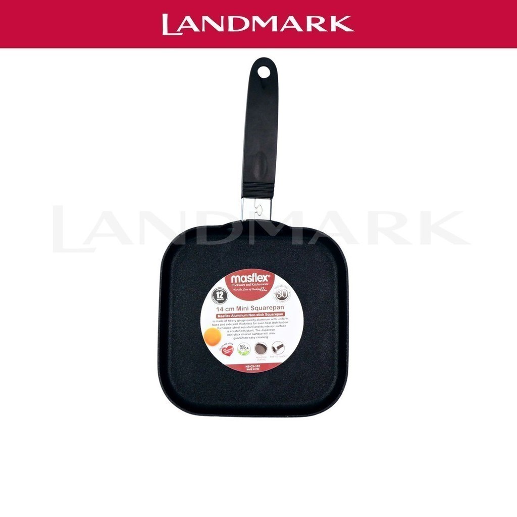 Masflex Non-stick Mini Square Pan 14cm | Shopee Philippines