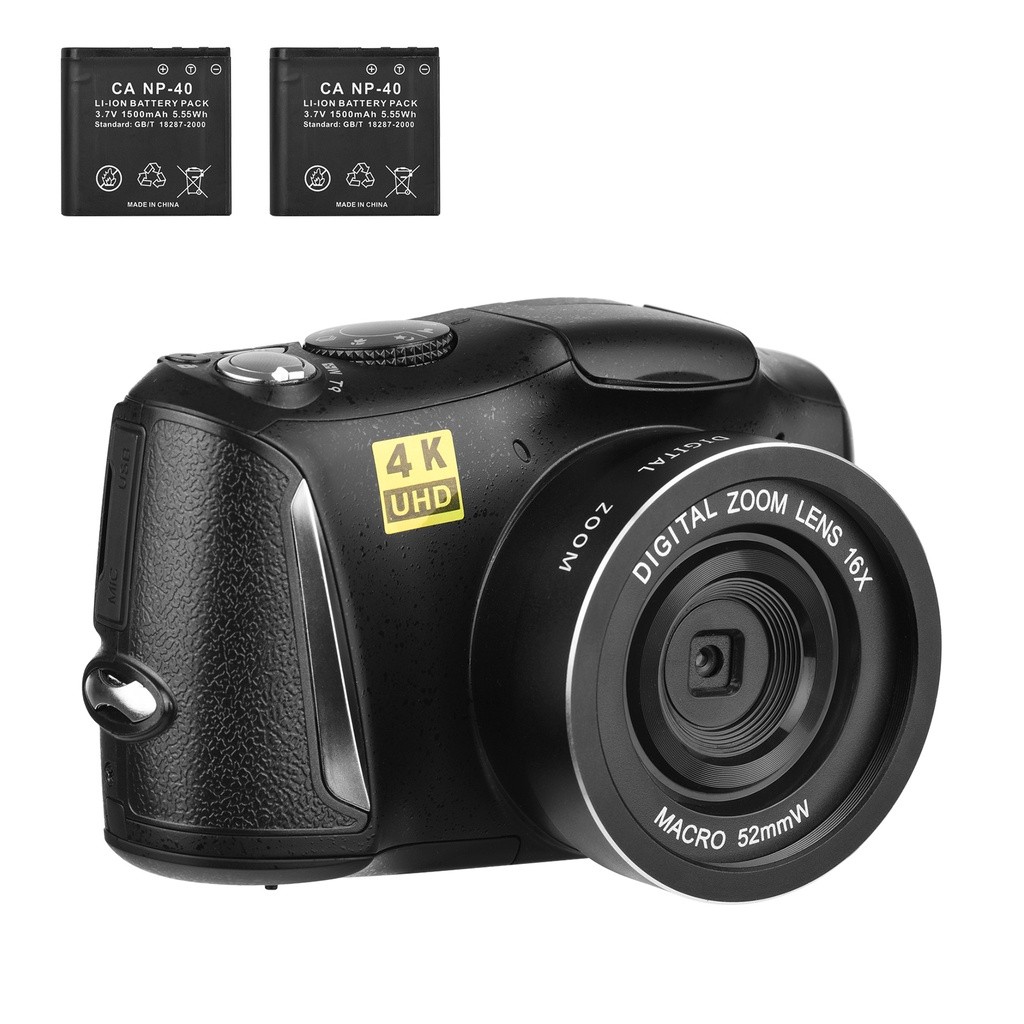 [2025 New] 4K/60FPS 48MP High Resolution Digital Camera Multifunctional ...