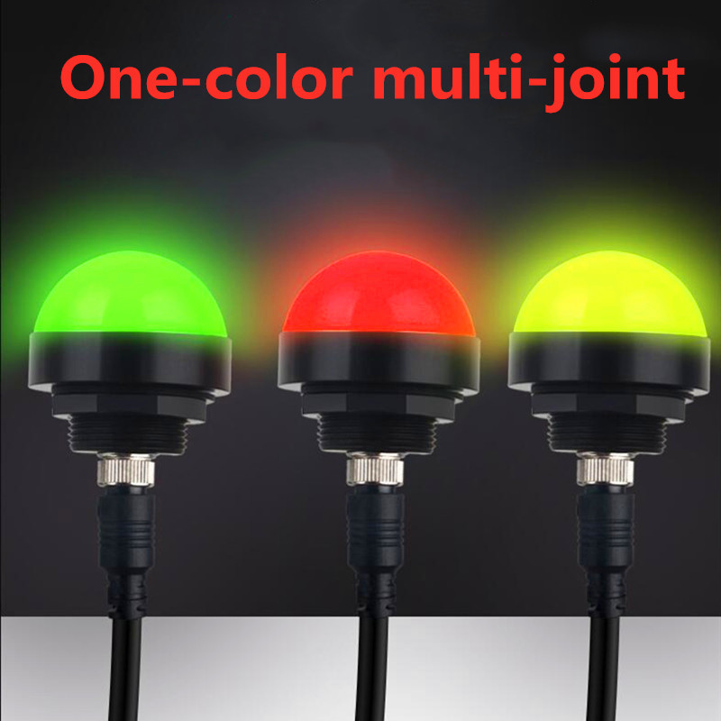 ★New Led Three-Color Signal Indicator Lamp DC 24V 3 Color in 1 layer ...