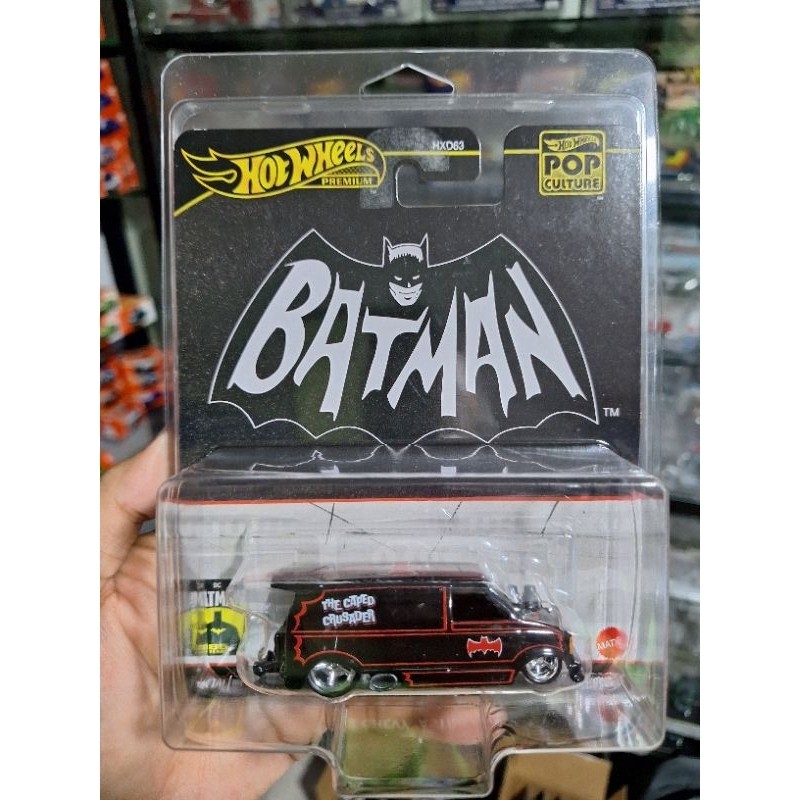 With Case, Batman 1985 Chevy Astro Van, 2024 Hot Wheels Pop Culture ...