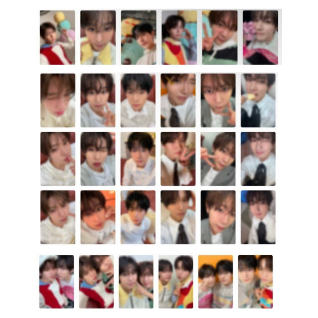 NCT WISH WISHFUL INCLUDE OFFICIAL PHOTO CARD / SION RIKU YUSHI JAEHEE ...