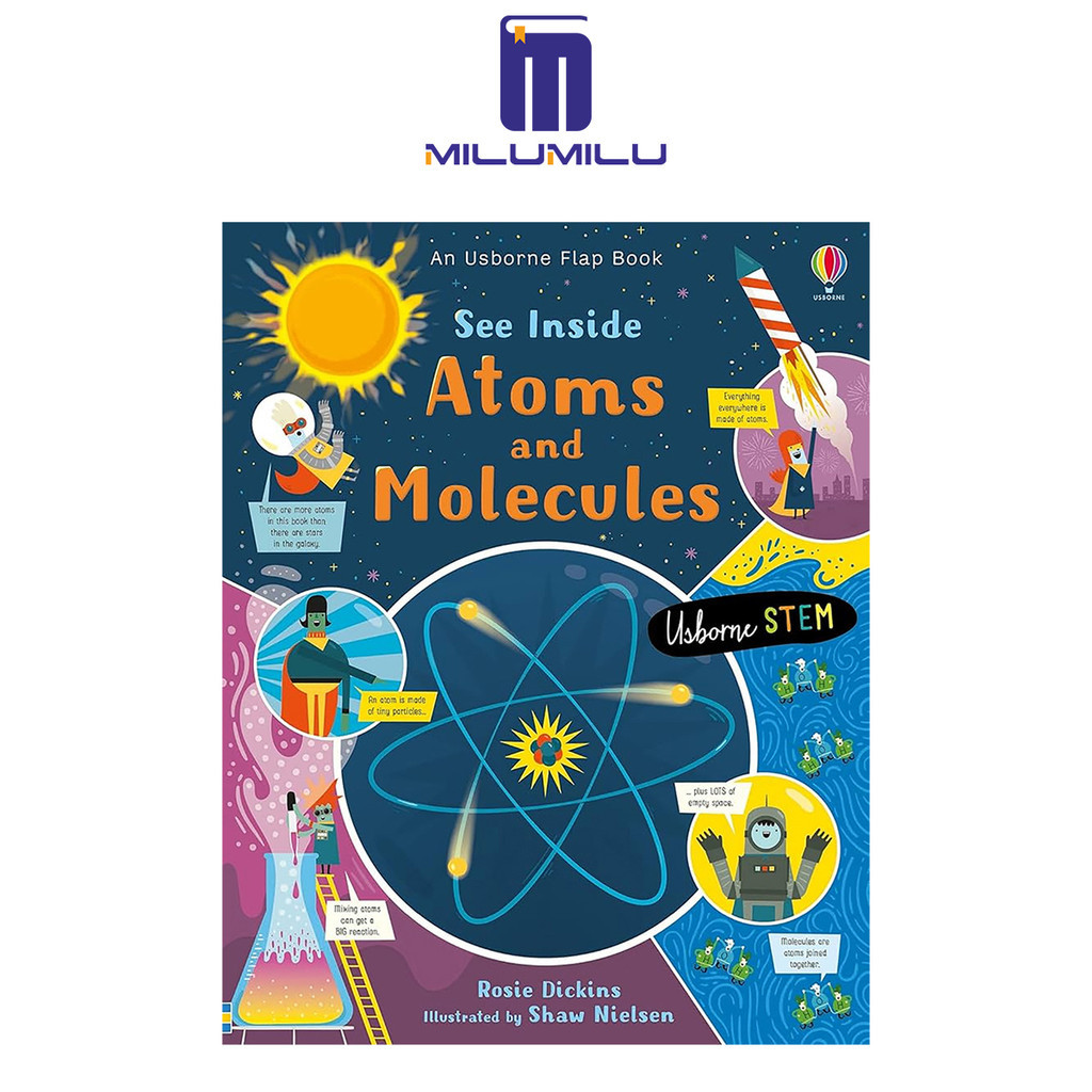 Usborne See Inside Atoms and Molecules English Original Picture Books ...