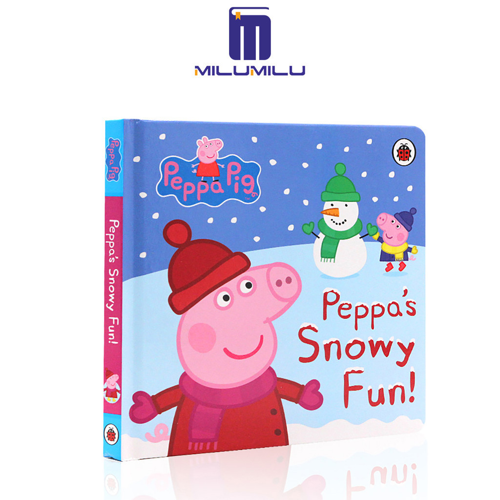 Peppa Pig: Peppa's Snowy Fun [Board book] Ladybird Board book by ...