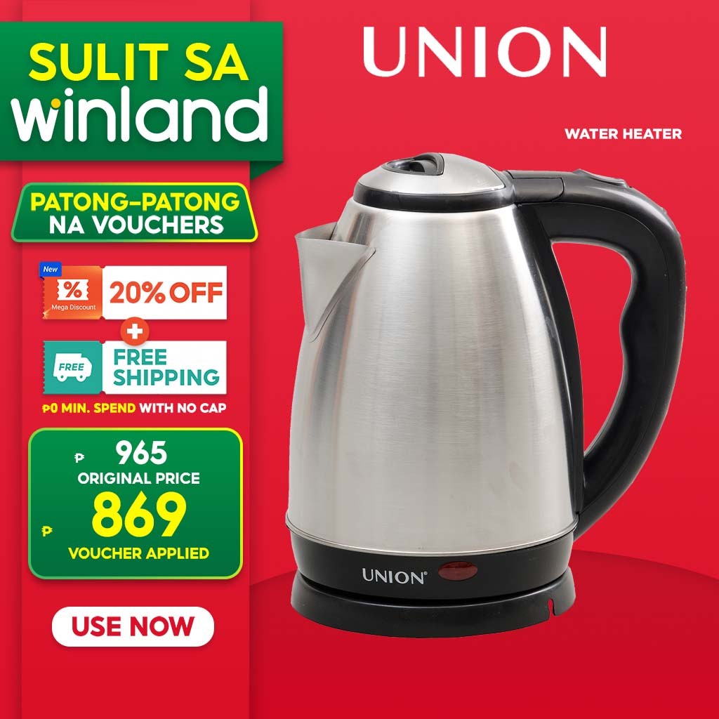 Union by Winland 1.8L Stainless Steel Concealed Heating Water Heater ...