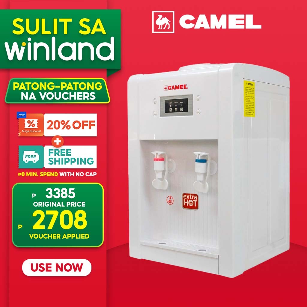 Camel Appliances by Winland 5 Gallon Hot / Warm / Cold Table Top Water ...