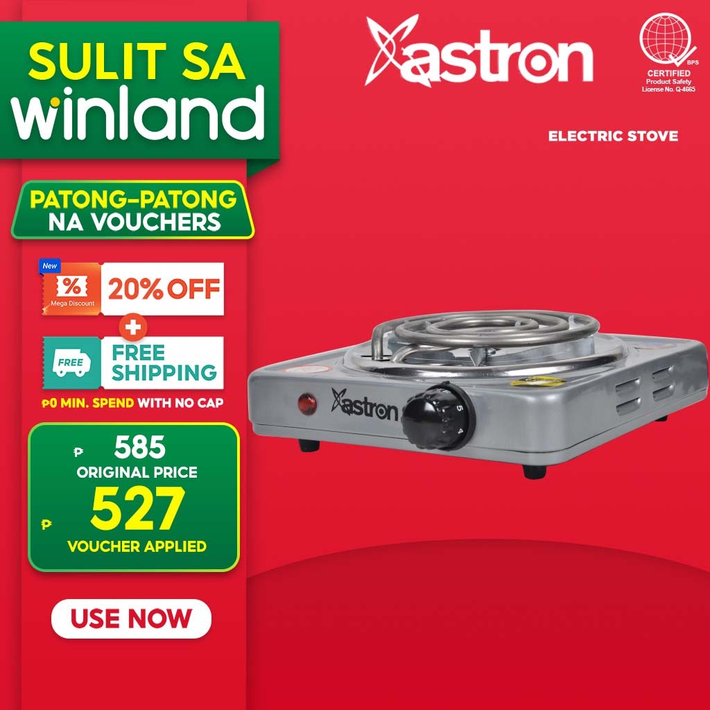 Astron by Winland Electric Stove Single Burner | Electric Cooking ES ...