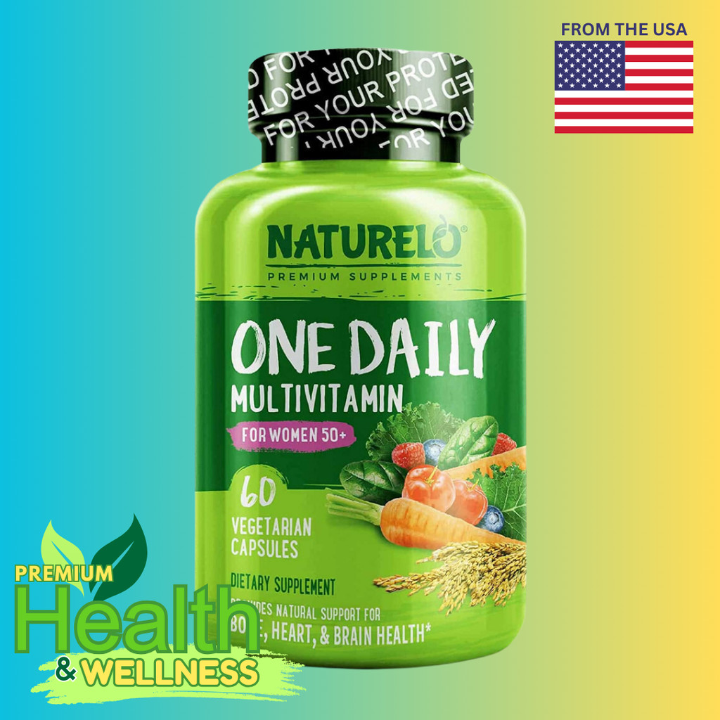 Naturelo Multivitamin for Women Age 50+ - One Daily - 60 Capsules | Shopee Philippines