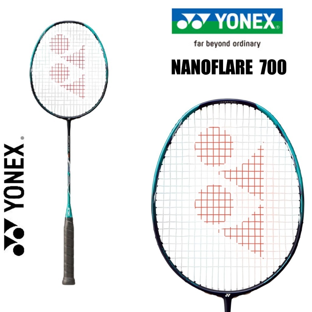 YONEX NANOFLARE 700 Badminton Racket Full Carbon Single 4U 25-30LBS 83g With Free Bag Made In ...