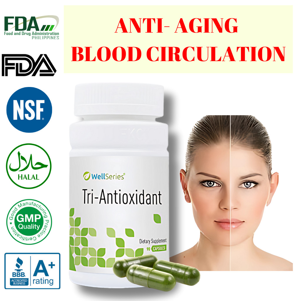 Anti Aging prevent Stress FKC Tri-Antioxidant Supplements Made in USA ...