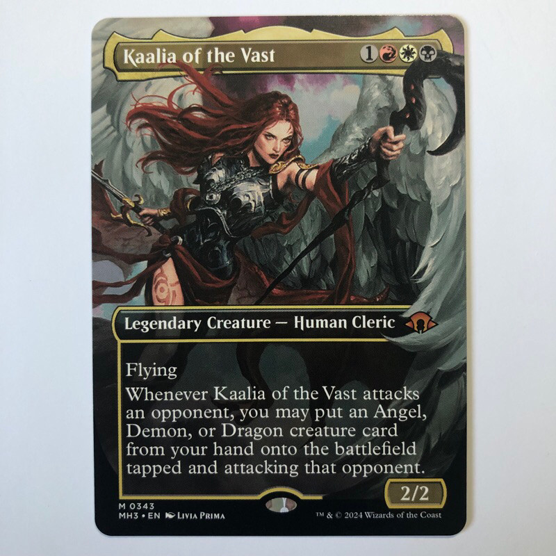 Playtest Card - Kaalia of the Vast (MH3) Borderless | Shopee Philippines