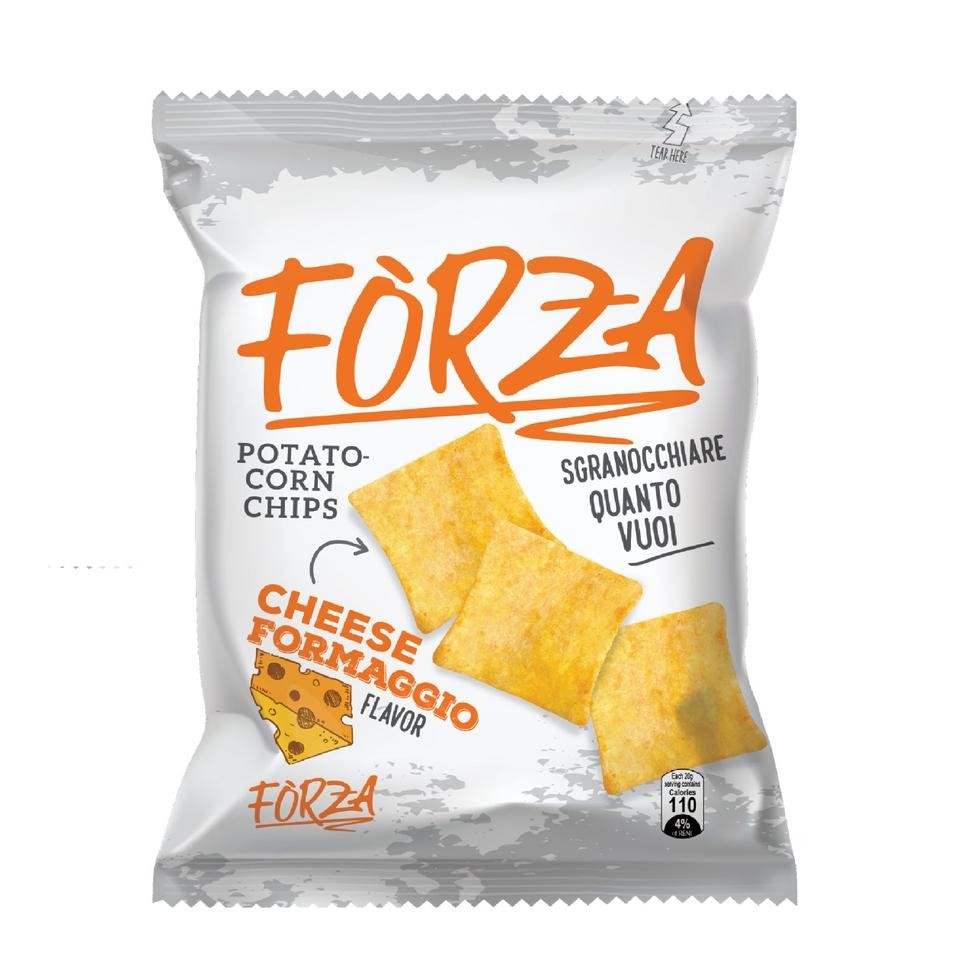 Suncrest Forza Potato Corn Chips Cheese Formaggio Flavor 15g | Shopee ...
