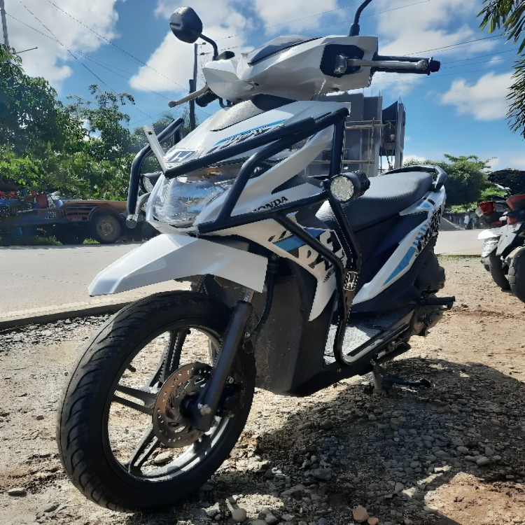 HONDA BEAT 110 ( V2 ) - HEAVY DUTY FULL CRASH GUARD ( POWDER COAT ...