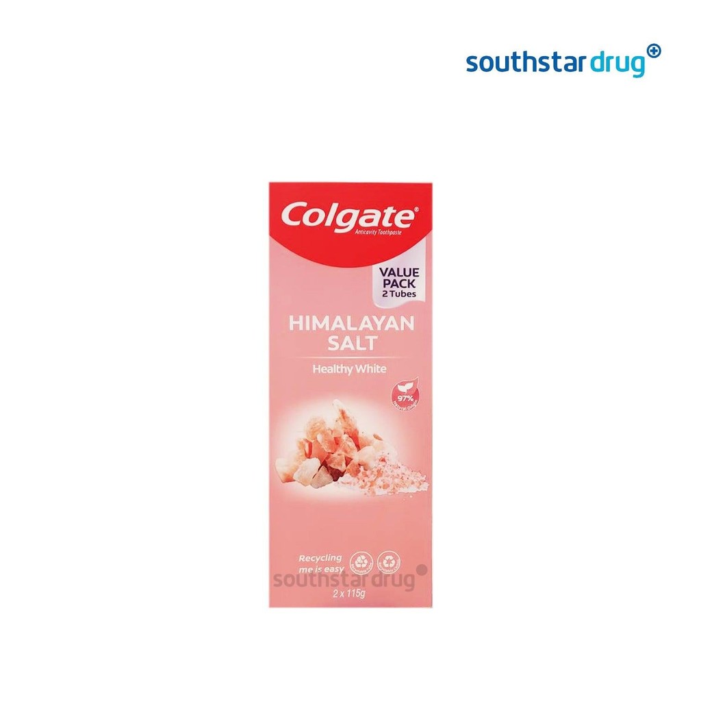 Colgate Toothpaste Himalayan Salt 2 x 115 g | Shopee Philippines