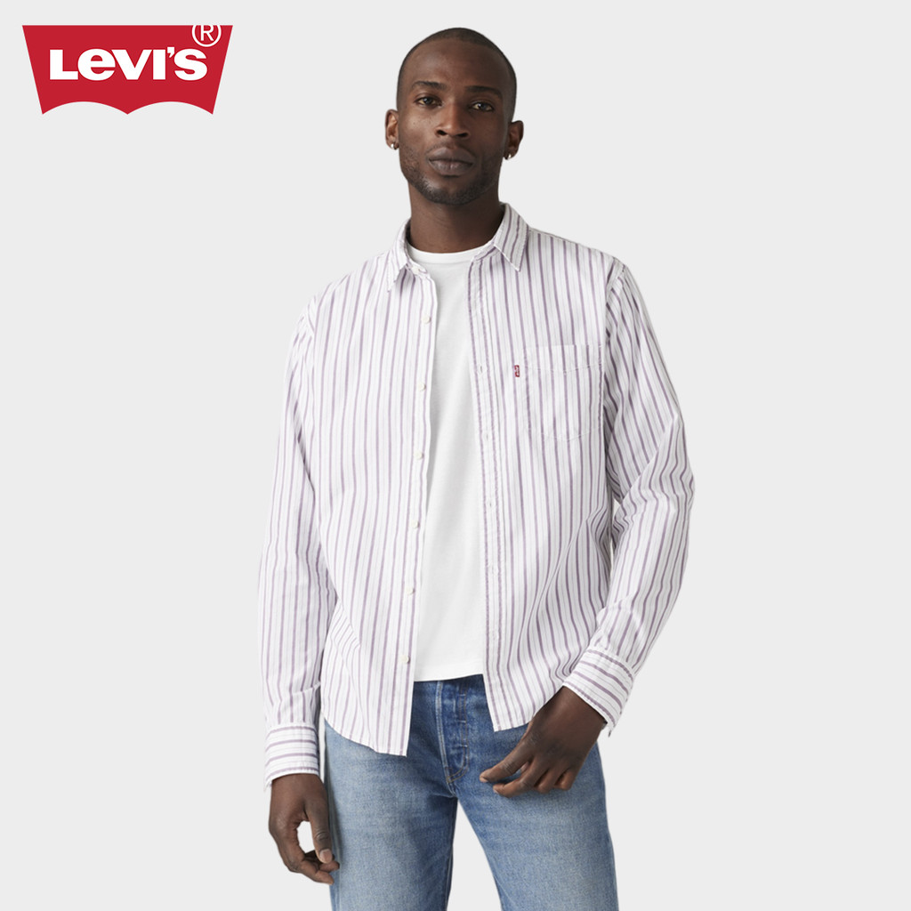 Levi's® Men's Classic Pocket Standard Fit Shirt 85748-0287 | Shopee ...
