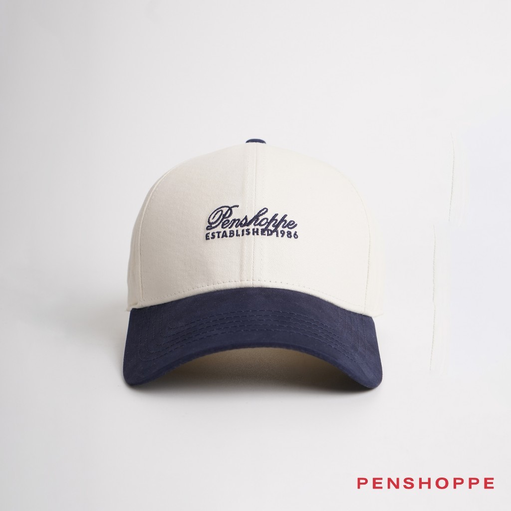 Penshoppe Varsity Cap With Flat Embroidery For Men (Off White) | Shopee ...