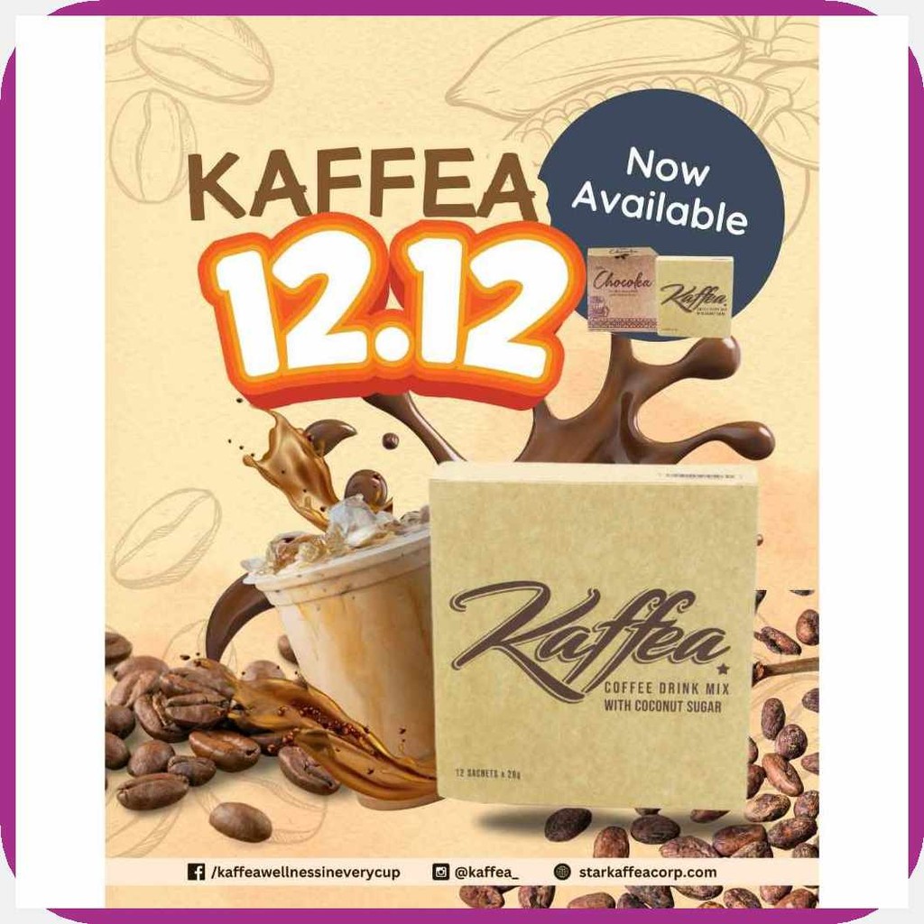 Kaffea-T)Healthy}Be&R`Coffee;G`Blend;u`Box;D`of;j`12;V`sachets | Shopee ...