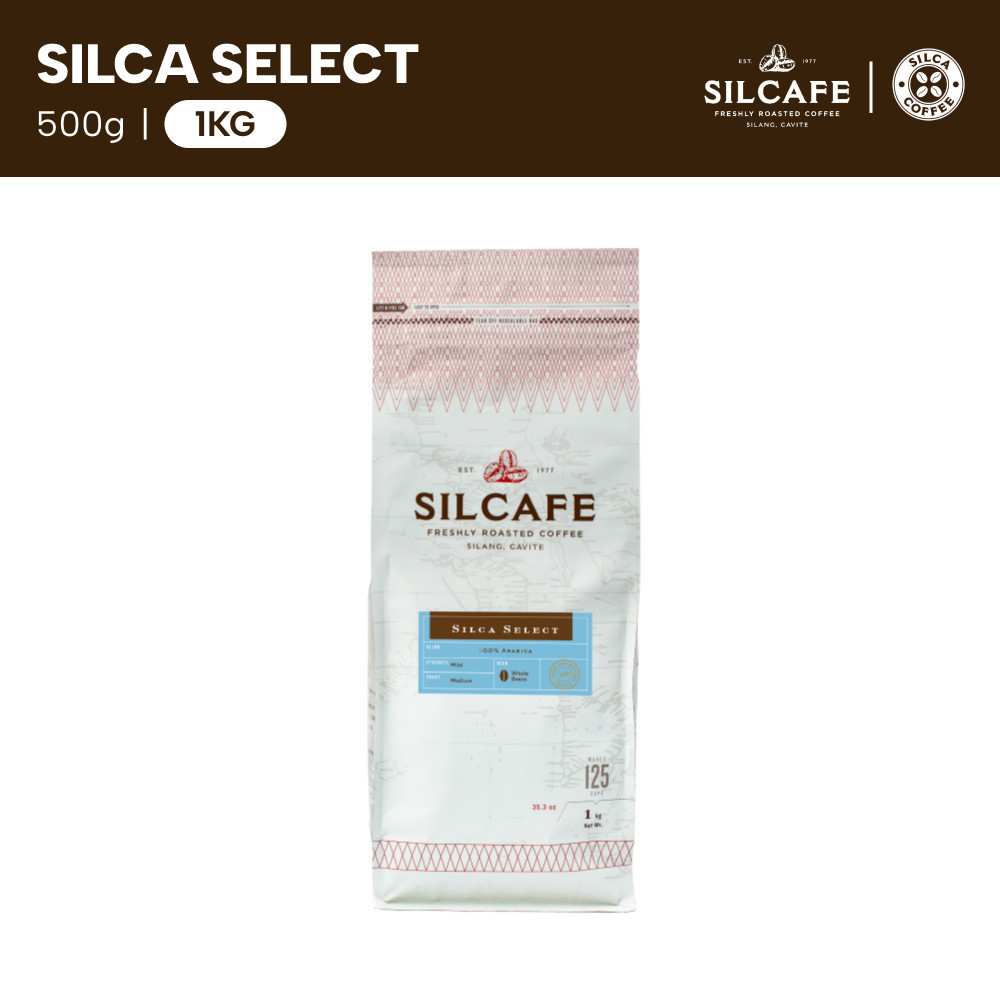 Silcafe Silca Select Whole Beans Coffee - 1KG | Shopee Philippines