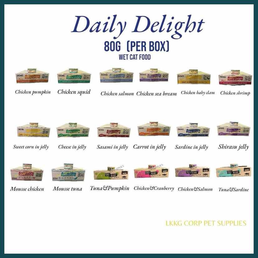 Daily>OP]Delight,E>Wet$W^Cat/v^Food/a^(80g)/V^per/h^box/i^(24cans ...