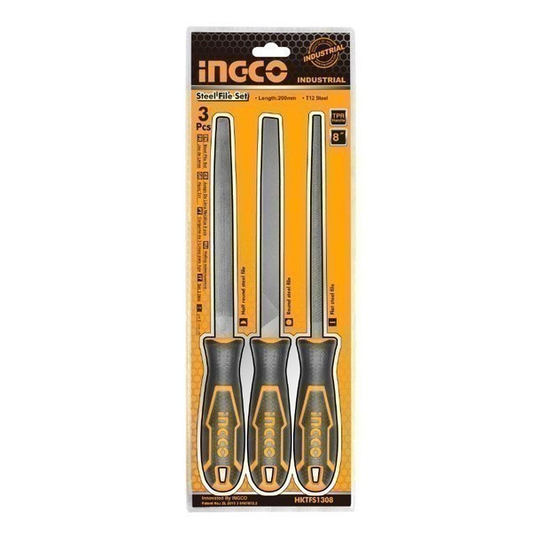 Ingco by Winland Steel File SET Kikil Hand Tool Pangkikil 200mm ...