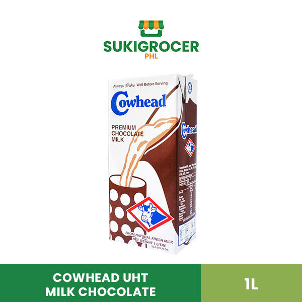 Cowhead UHT Milk Chocolate 1L | Shopee Philippines
