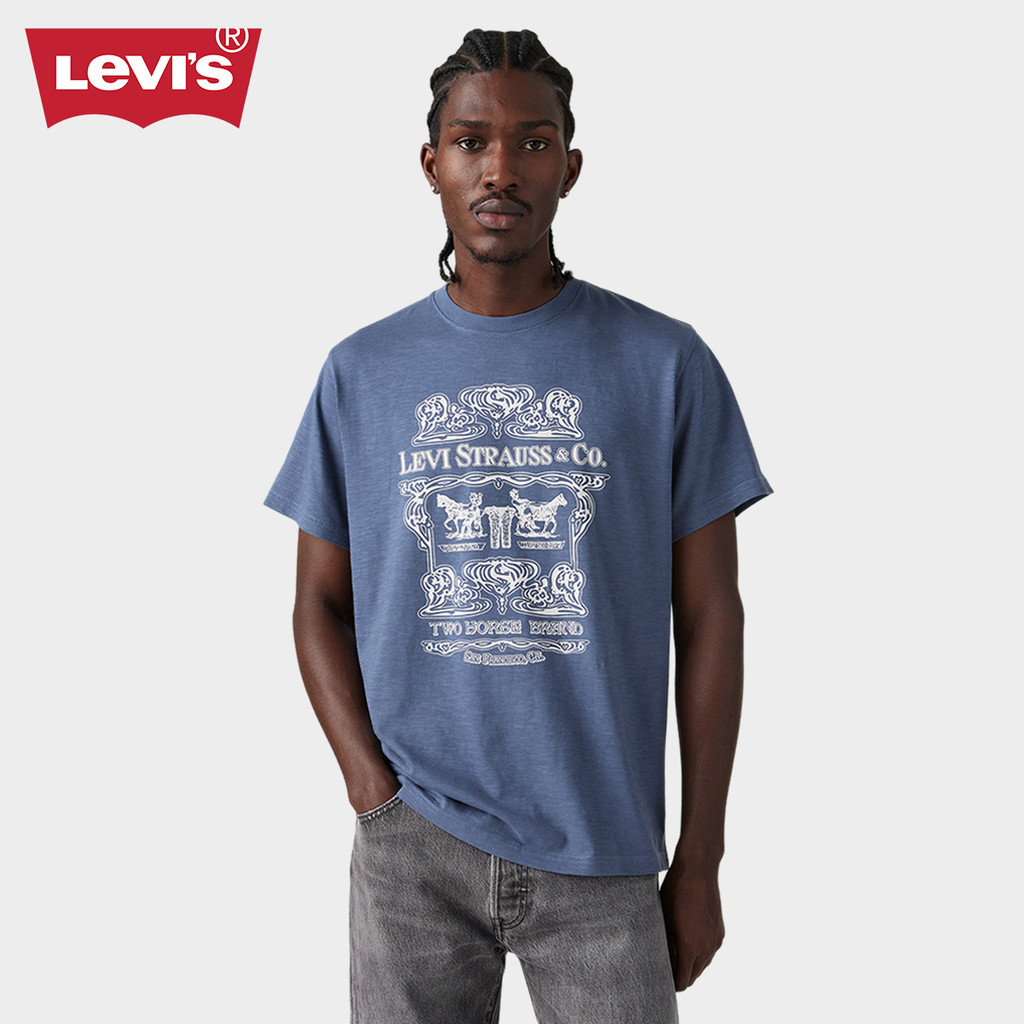 Levi's® Men's Relaxed Fit Short Sleeve Graphic T-Shirt 16143-1948 ...