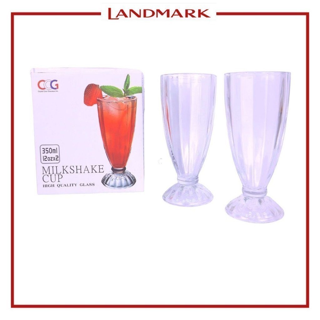 Landmark 2piece Milkshake Cup 350ml | Shopee Philippines